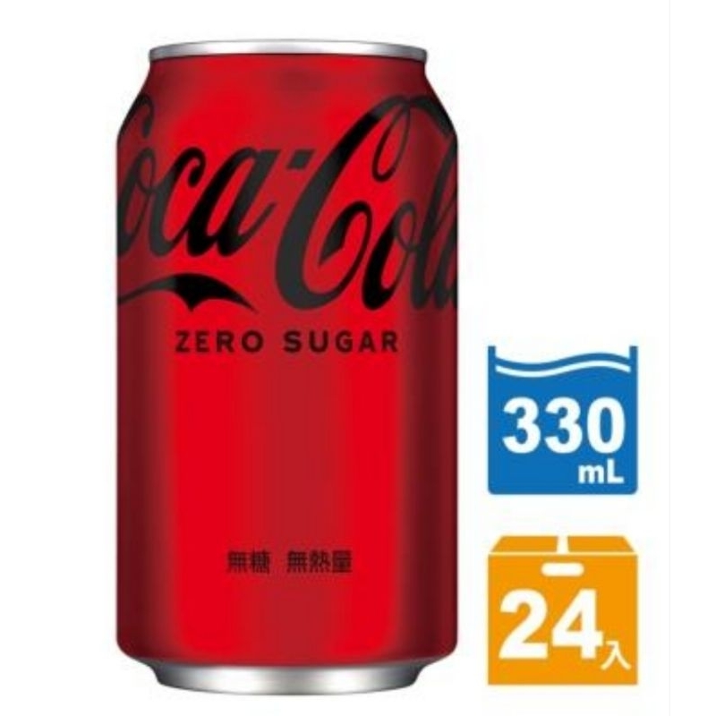 (可街口支付) Coca Cola可口可樂ZERO 易開罐 可樂 雪碧 芬達 250ml24入 330ml24入 | 蝦皮購物