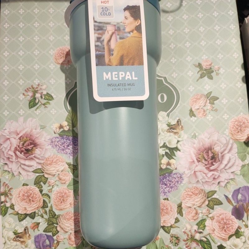 降價！Mepal荷蘭品牌Mepal醇香保溫杯 475ml 保溫杯(湖水綠色)如圖(全新 | 蝦皮購物