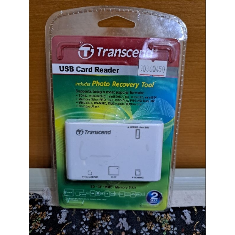 Transcend USB card reader | 蝦皮購物