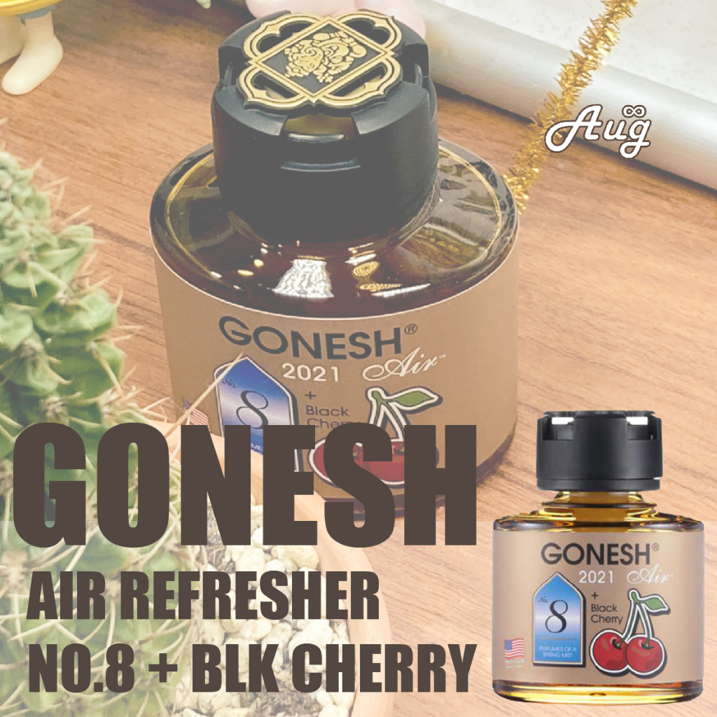 ᴀᴜɢsᴛɪɴɢ •ᴗ• Gonesh 液體芳香瓶 NO.8 + 黑櫻桃 74ml 限量版 擴香 車用 | 蝦皮購物