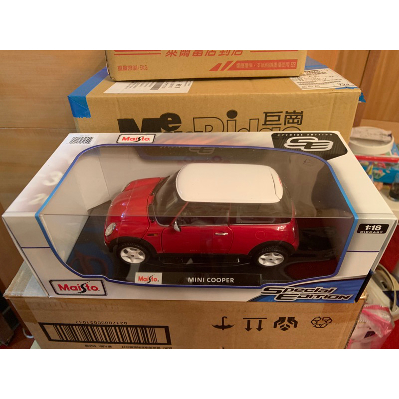 Maisto 1/18 MINI COOPER | 蝦皮購物
