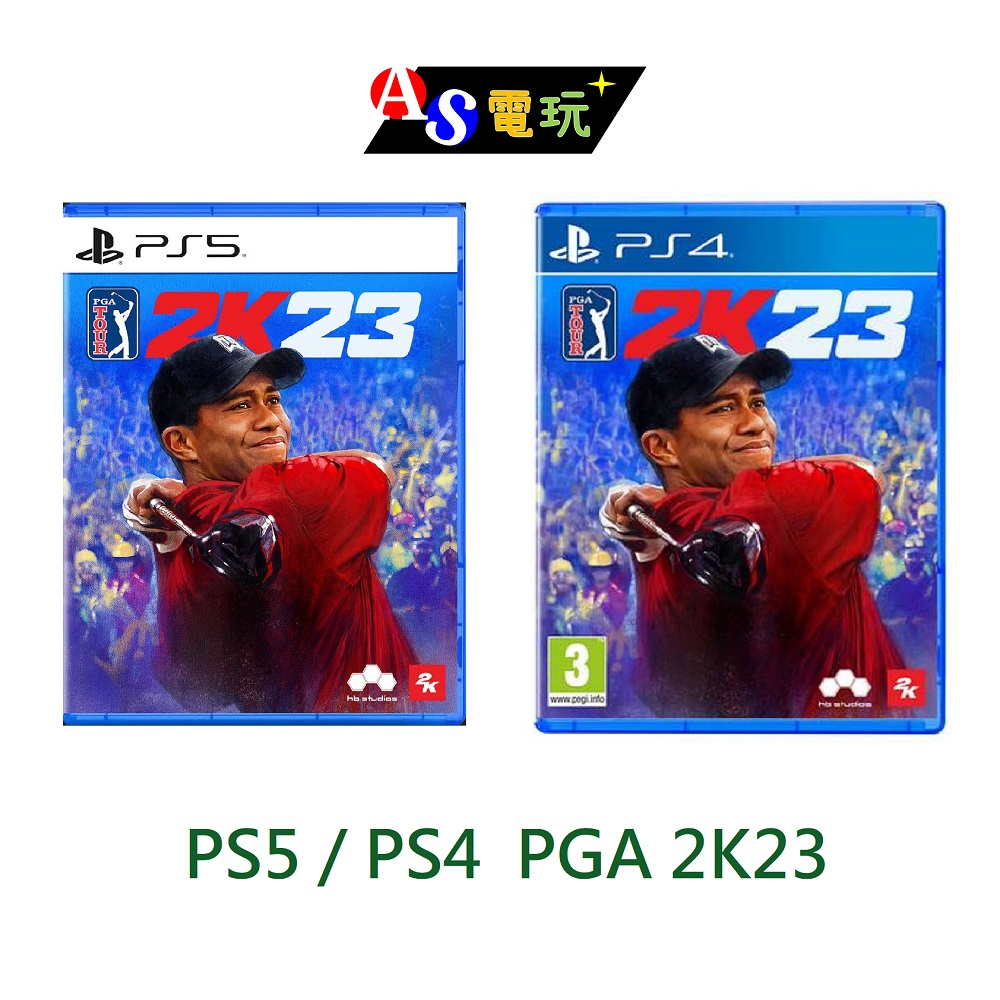 【AS電玩】PS5 PS4 PGA 2K23（PGA TOUR 2K23） 中文版 | 蝦皮購物