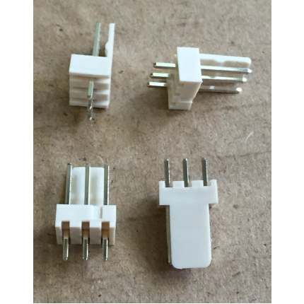 【IF】(5個)WAFER 連接器 3P 公 180度 2.54mm MOLEX 插頭 3pin connector | 蝦皮購物