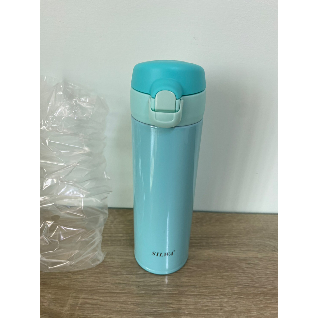 【全新】SILWA 西華 鍋具 羽量316真空彈蓋式保溫保冷杯500ml-薄荷綠 淺藍 DSW-FAS500MG | 蝦皮購物