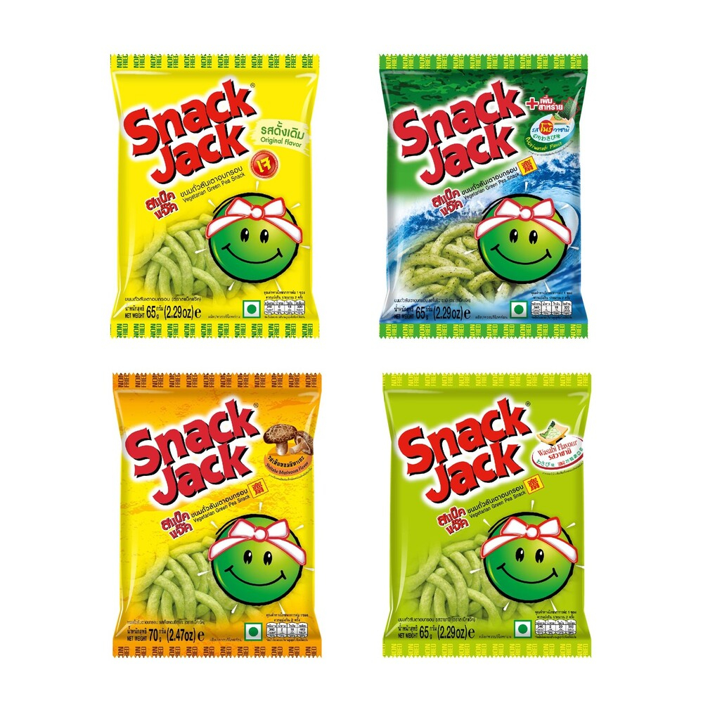 泰國 Snack Jack 傑克豌豆條 青豆條 | 蝦皮購物