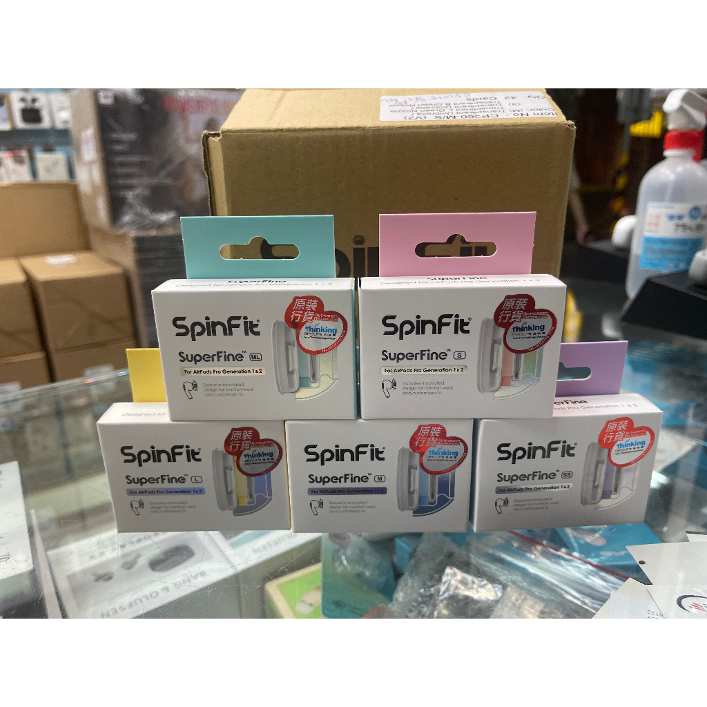 【現貨免運】spinfit Superfine For Apple Airpods Pro 1 2一代 二代矽膠耳塞 蝦皮購物