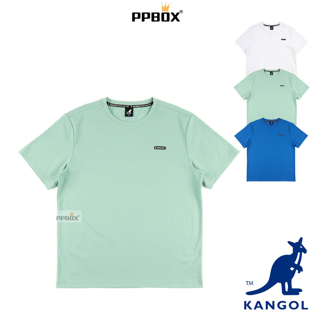 KANGOL 袋鼠 經典款涼感LOGO 短T【63251023】短袖 衣服 春夏 素T 透氣 排汗衫 PPBOX T恤 | 蝦皮購物