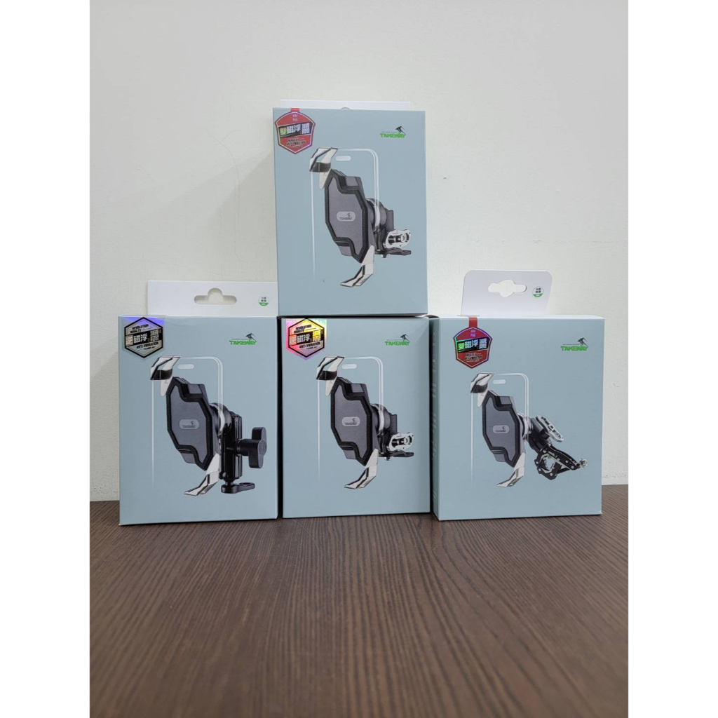 【黑隼現貨 保證便宜】無線充電版 Takeway Hawk1 LA1 LA3 減震 逆減震 雙減震 機車手機架 | 蝦皮購物