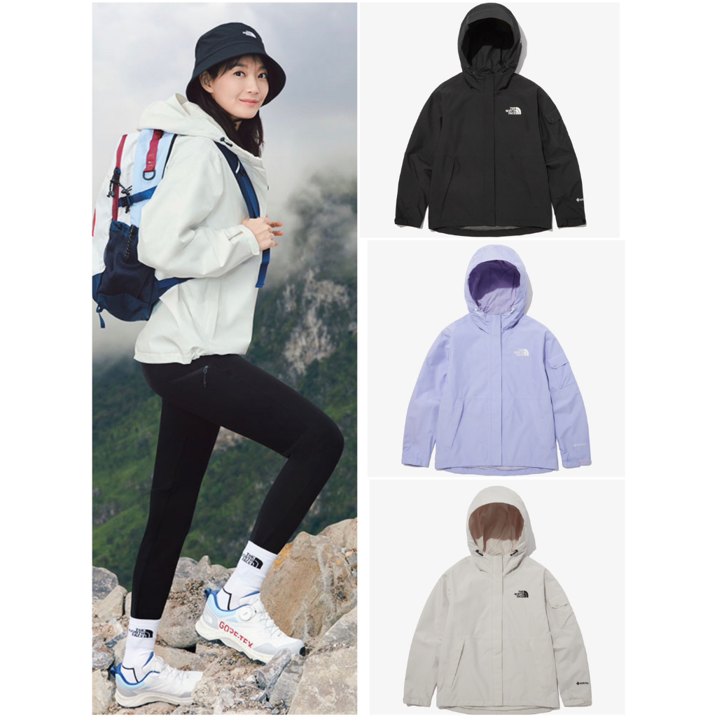 韓國 北臉 23SS 女裝 Gore-tex W'S GTX ECO-HIKE JACKET 登山外套 NJ2GP35A | 蝦皮購物