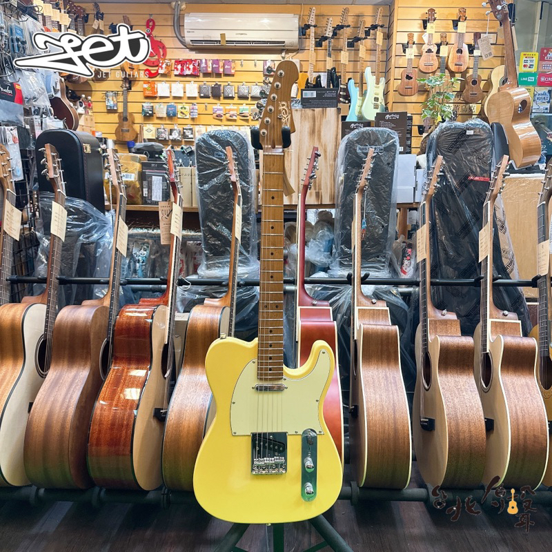 【北烏/原聲】JET 300系列 JT-300 BTS 奶油白 SS 單單 Telecaster 電吉他 | 蝦皮購物