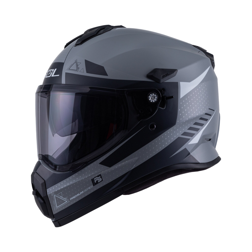 【SOL】SS-2P 拓荒者-消光灰藍｜SS2P｜全罩式｜複合式｜越野帽｜雙層鏡｜內墨鏡｜安全帽｜SJ騎士館 | 蝦皮購物