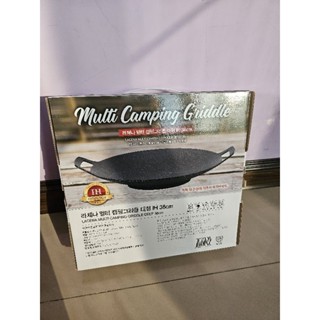 【LaCena】韓國重力鑄造IH萬用烤盤38CM-深型(電磁爐可用-露營必備) | 蝦皮購物