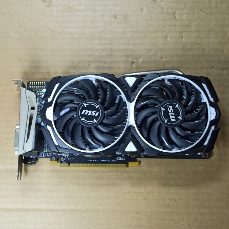 MSI微星 MS-V341 RADEON RX 570 ARMOR 4G OC (4GB GDDR5) 顯示卡 | 蝦皮購物