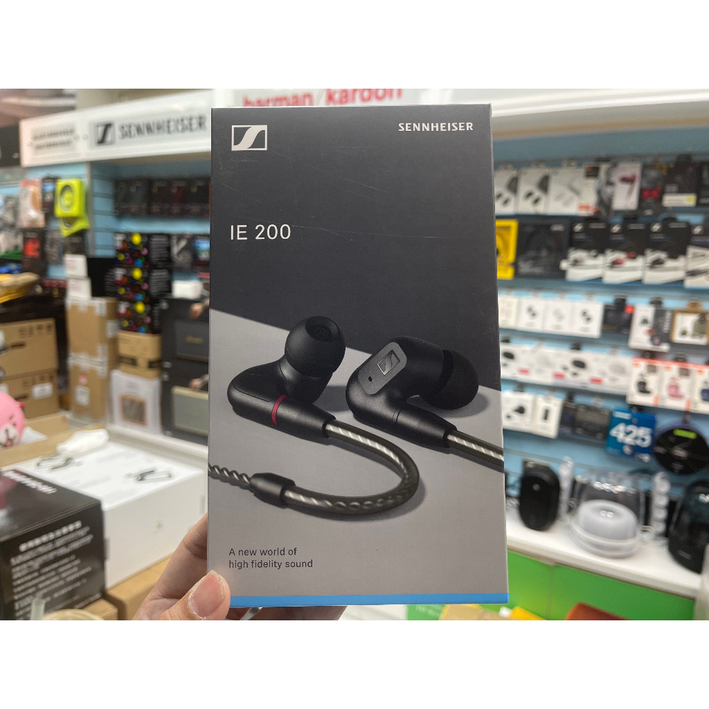 禾豐音響 Sennheiser IE200 IE-200 入耳式高音質耳機 宙宣公司貨保固兩年 | 蝦皮購物