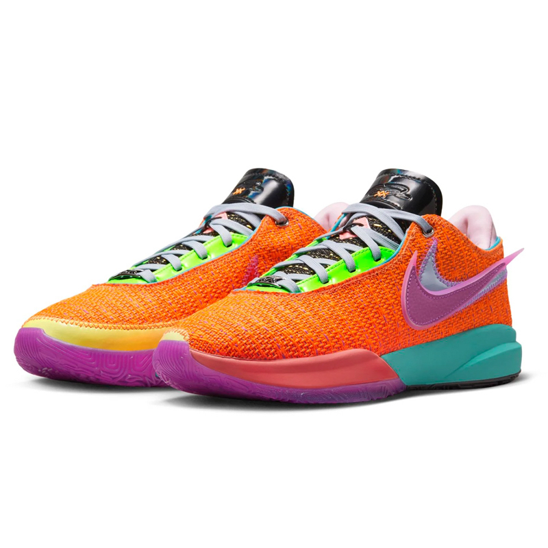 NIKE LEBRON XX 20 Total Orange LBJ 鴛鴦 橘色 籃球鞋【DJ5422-800】 | 蝦皮購物
