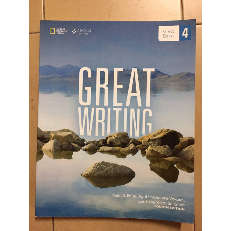Great Writing 4 4th Editon 【二手書】 | 蝦皮購物