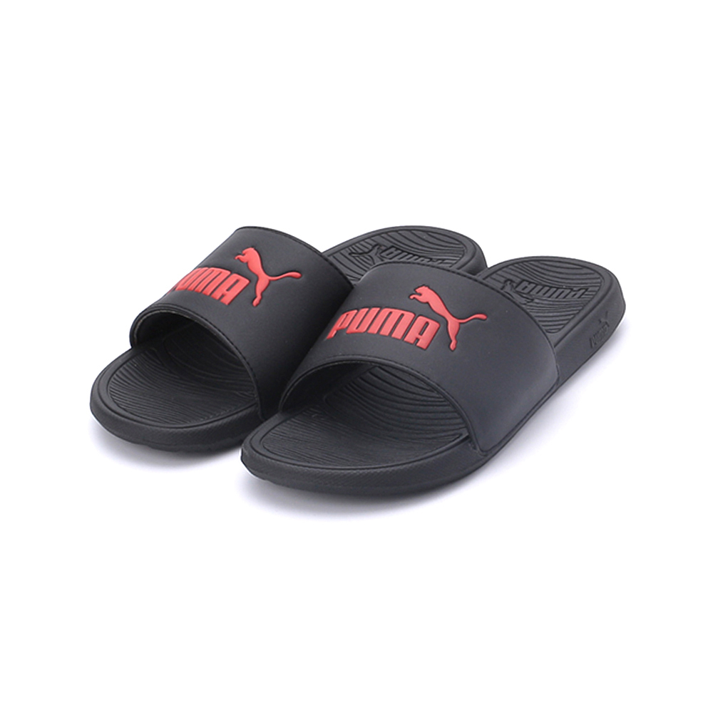 PUMA 字豹棉布運動拖鞋 黑 389113-02 男鞋 | 蝦皮購物