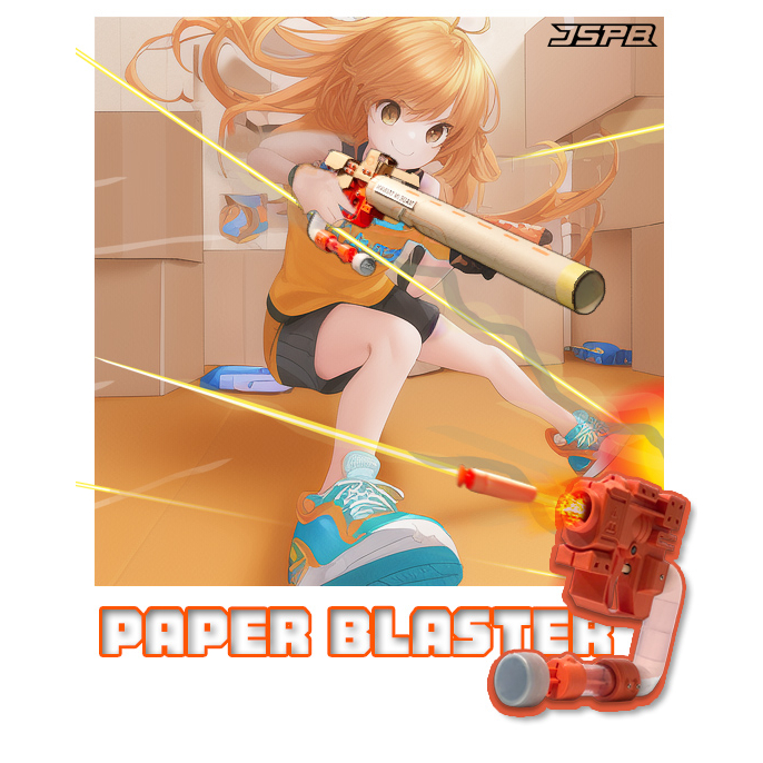 JSPB 紙箱槍 Paper blaster DIY套件 (｢･ω･)｢ | 蝦皮購物