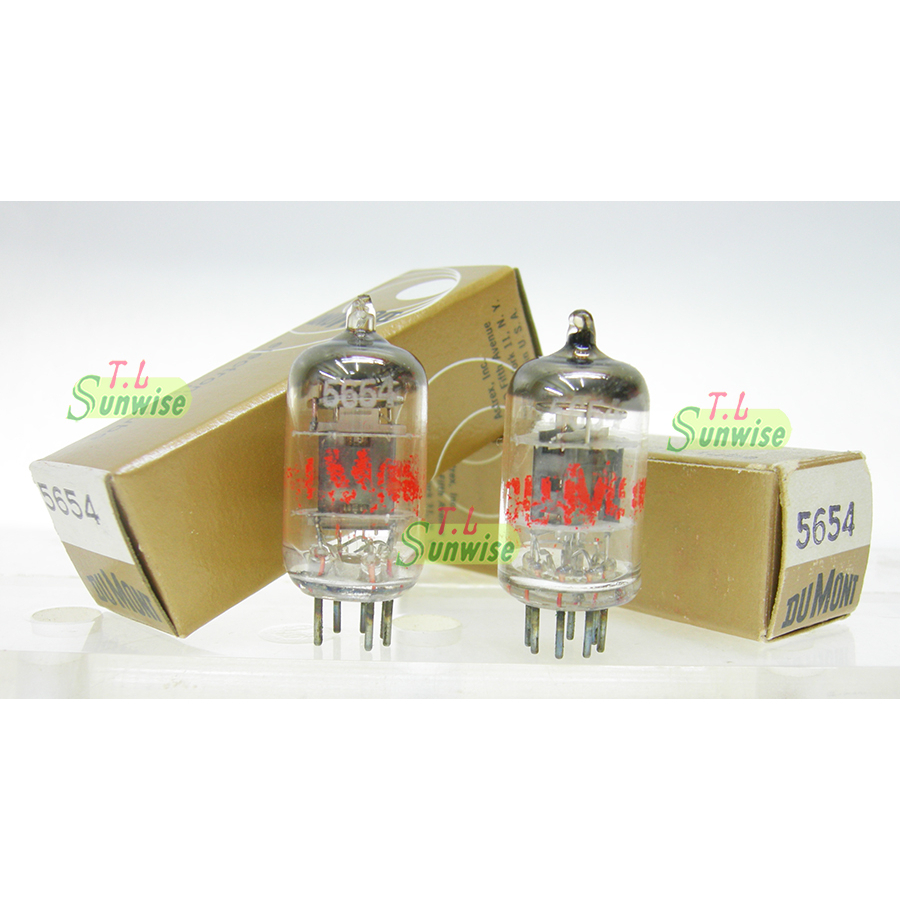 中國 6J1 升級管 ︽NO:5023 美國 DUMONT 5654 (NIB) 真空管 ( 6AK5 ; EF95 ) | 蝦皮購物