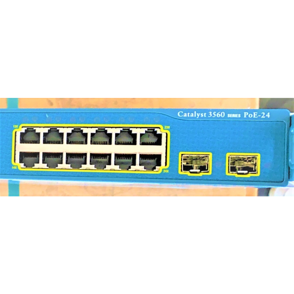 cisco catalyst 3560 24 port poe 交換器 | 蝦皮購物