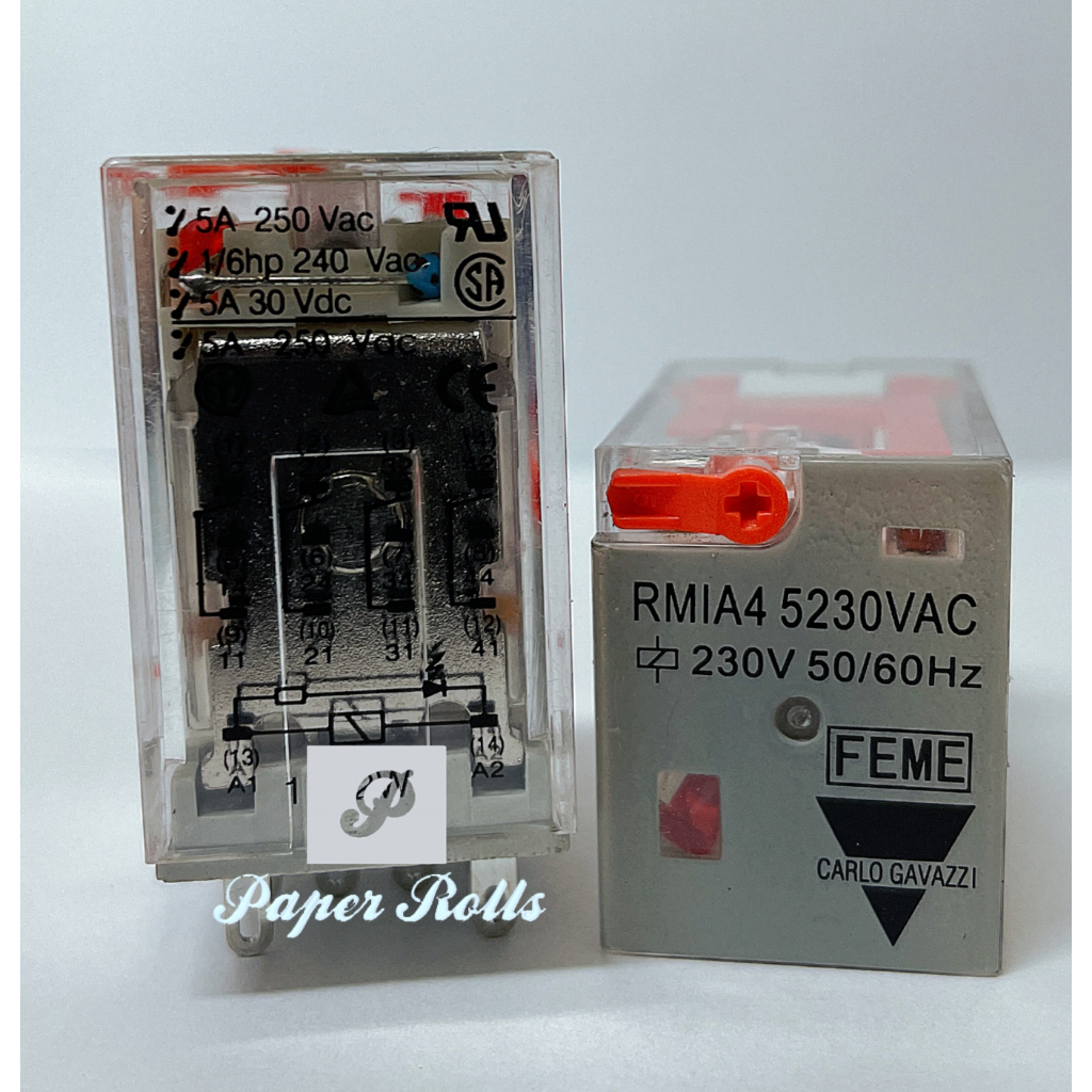瑞士 Carlo Gavazzi 繼電器 RMIA45 230VAC 14PIN 同 MY4N 單筆訂單滿100元出貨 | 蝦皮購物