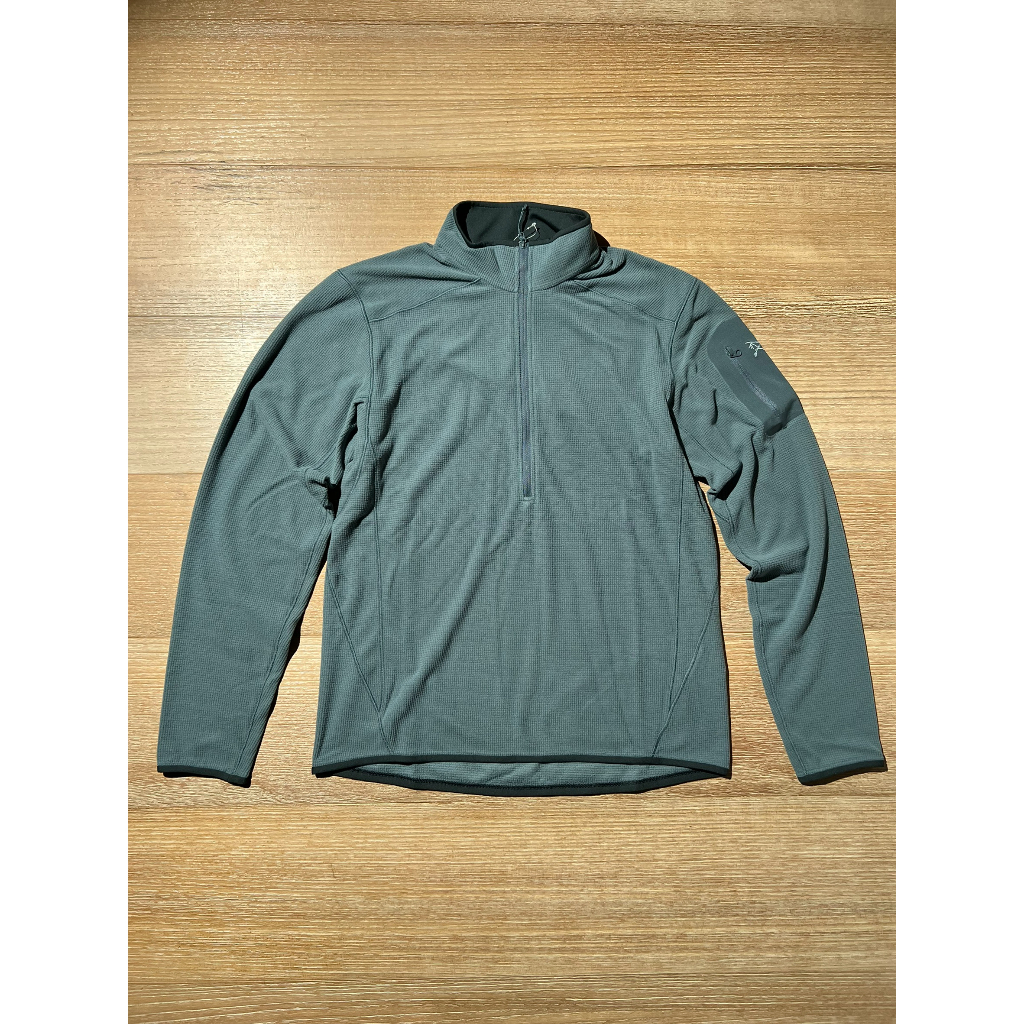 Arc'teryx Delta LT Zip 始祖鳥男用套頭輕薄刷毛外套 | 蝦皮購物
