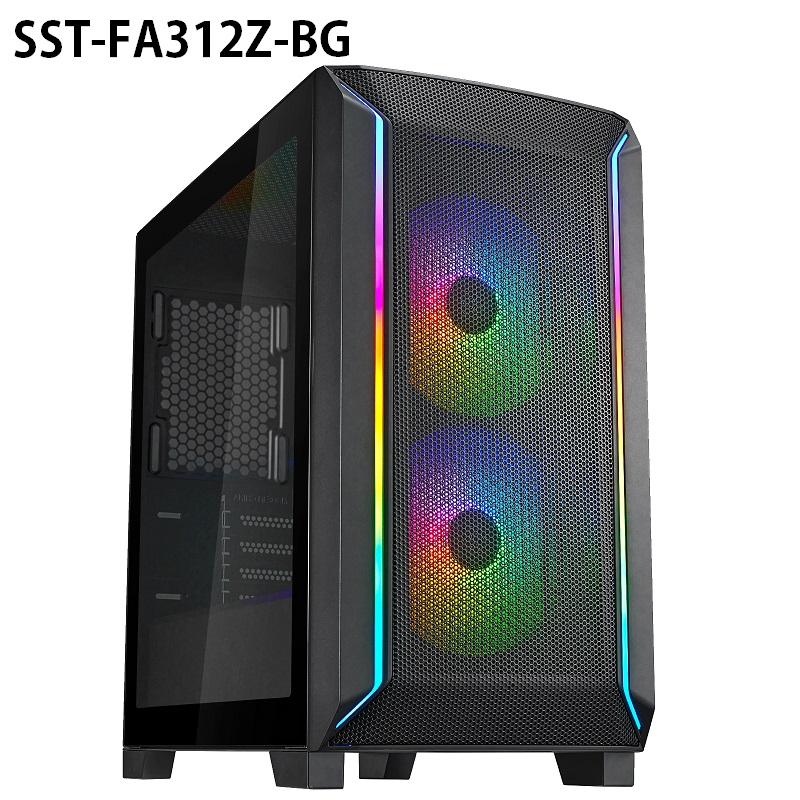米特3C數位–SilverStone 銀欣 FARA 312Z Micro-ATX電競機殼/SST-FA312Z-BG | 蝦皮購物