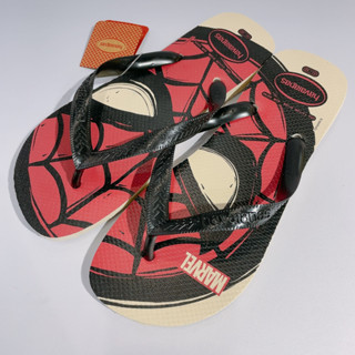 Havaianas Top Marvel Logomania 哈瓦仕 男生 蜘蛛人 拖鞋 4146953-0121U | 蝦皮購物