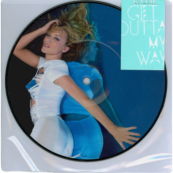 Kylie Minogue凱莉米洛 Get Outta My Way 7吋LP圖膠唱片彩膠唱片(歐版) | 蝦皮購物