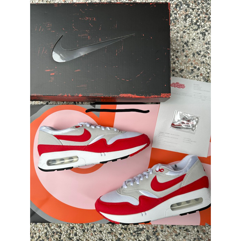 現貨 Nike Air Max 1'86 OG Big Bubble 紅白DQ3989-100 台灣公司貨 全尺寸 | 蝦皮購物