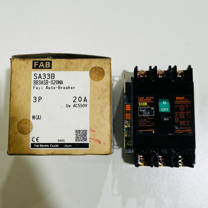 全新 日本 富士 FUJI 無溶絲開關 斷路器 3P 10A 15A 20A 30A 50A 士林NF30 NF50 | 蝦皮購物