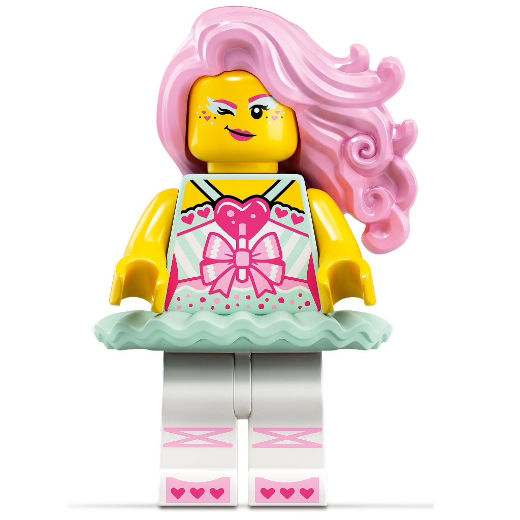 {全新} LEGO 樂高 43111 糖果 芭蕾舞女孩 vid021 透明熊 Vidiyo | 蝦皮購物