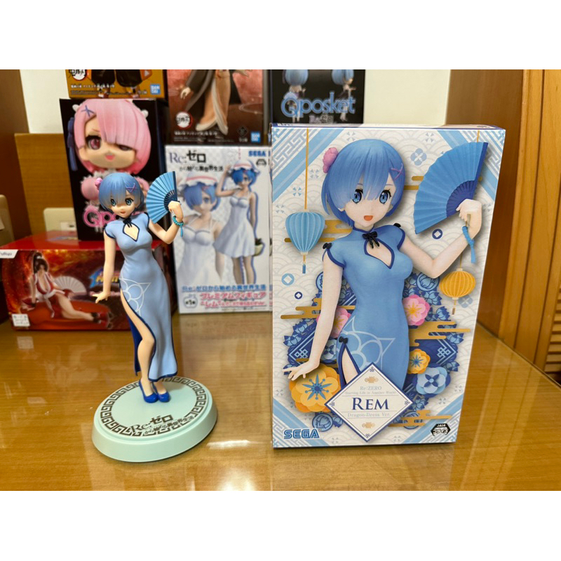 [二手]日版正版 SEGA RE:從零開始的異世界生活 旗袍版 雷姆 | 蝦皮購物