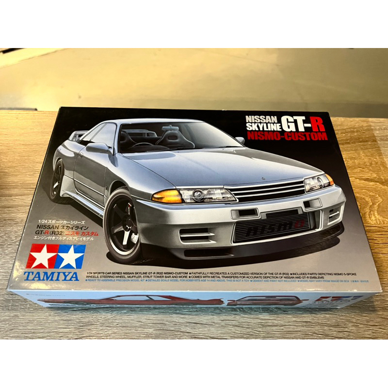 1/24TAMIYA 田宮 NISSAN GTR R32 SKYLINE NISMO 組裝模型 | 蝦皮購物