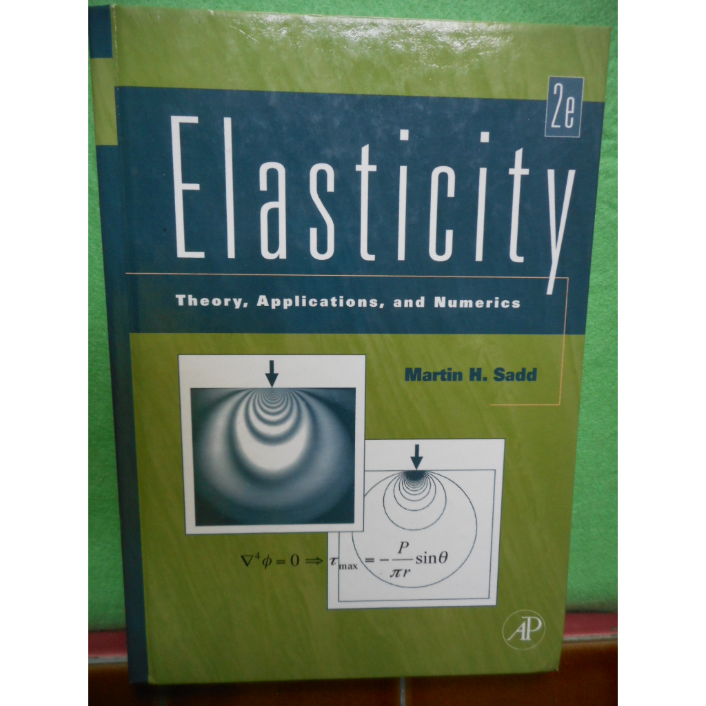 2手原文書外文書~Elasticity Theory, Applications, and Numerics | 蝦皮購物