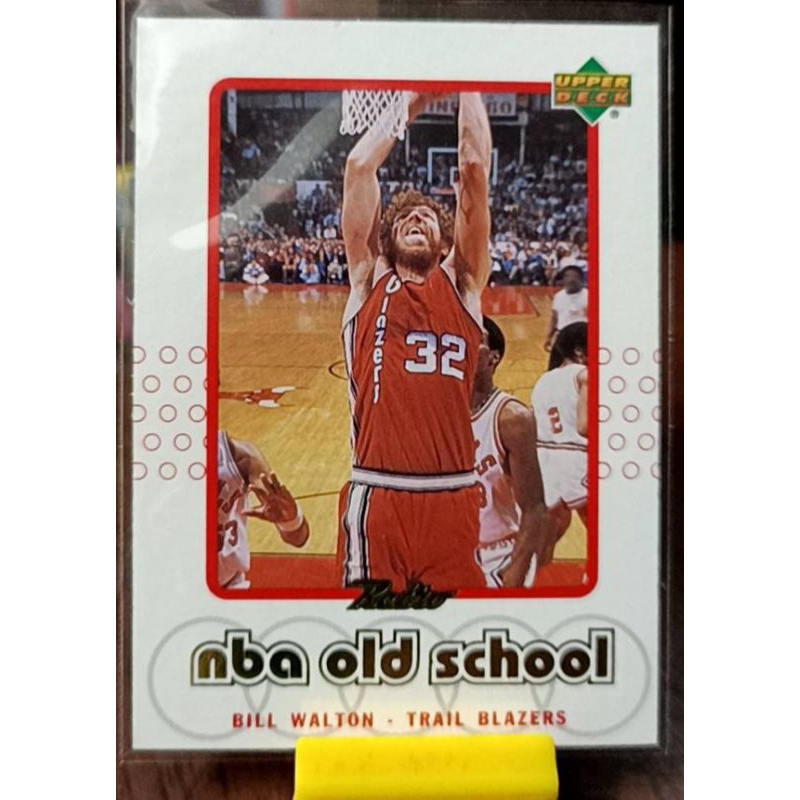 NBA 1999-00 Upper Deck 復古 Old School Bill Walton White | 蝦皮購物