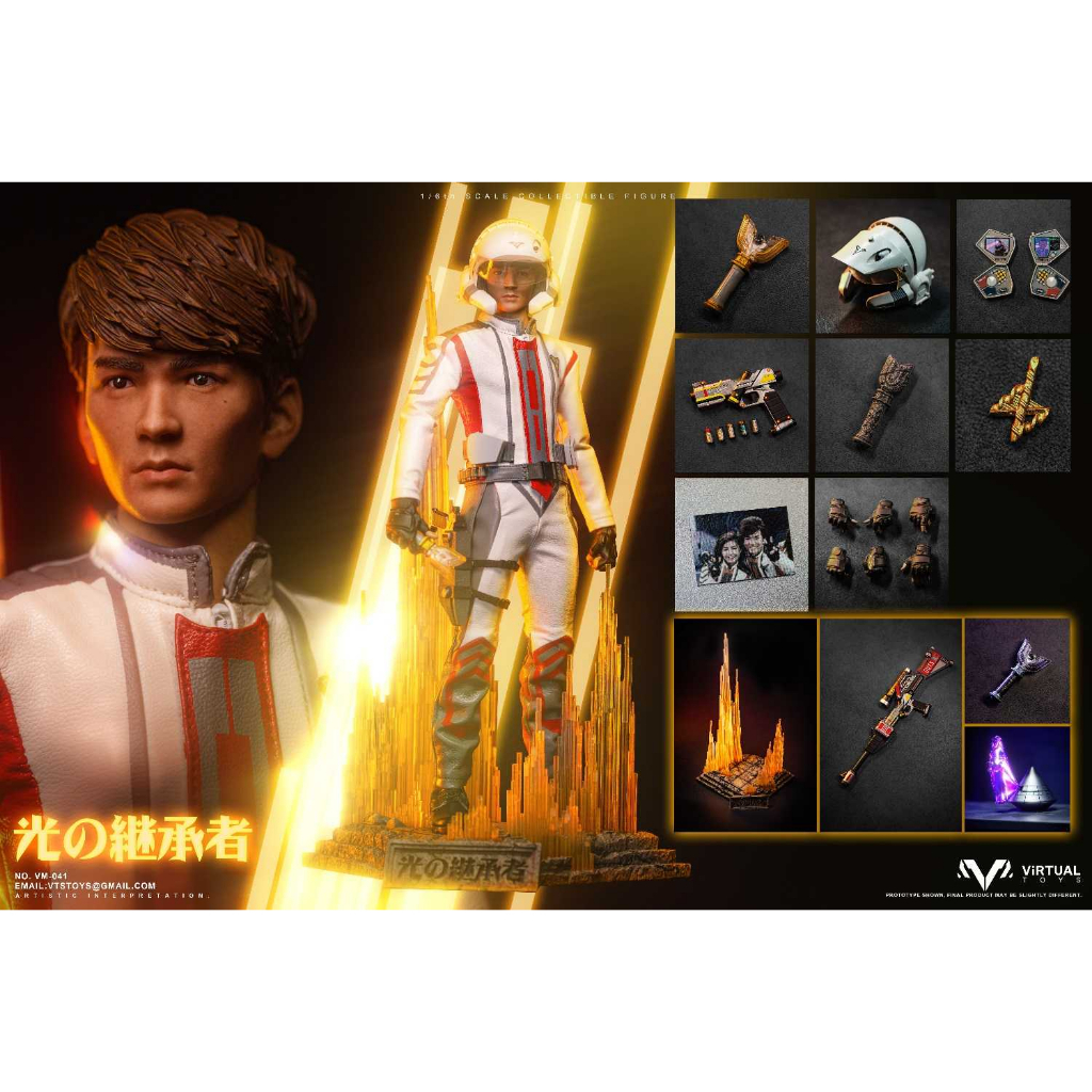 VTSTOYS 1/6 奧特曼 超人力霸王 迪卡 迪迦 圓大古 マドカダイゴ 光之繼承者 長野博 豪華版 | 蝦皮購物