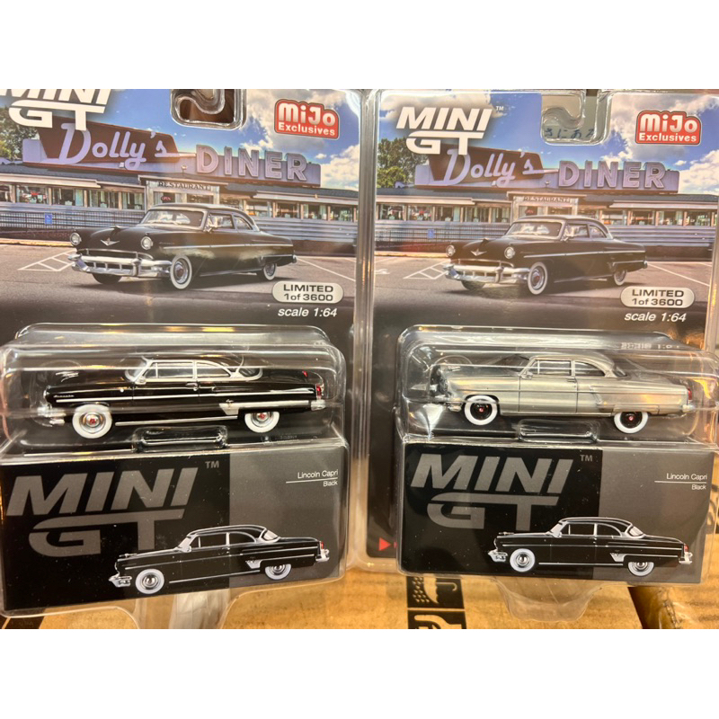 =天星王號= MINI GT #448 Lincoln Capri 1954 Black 林肯 黑頭車 1/64 | 蝦皮購物