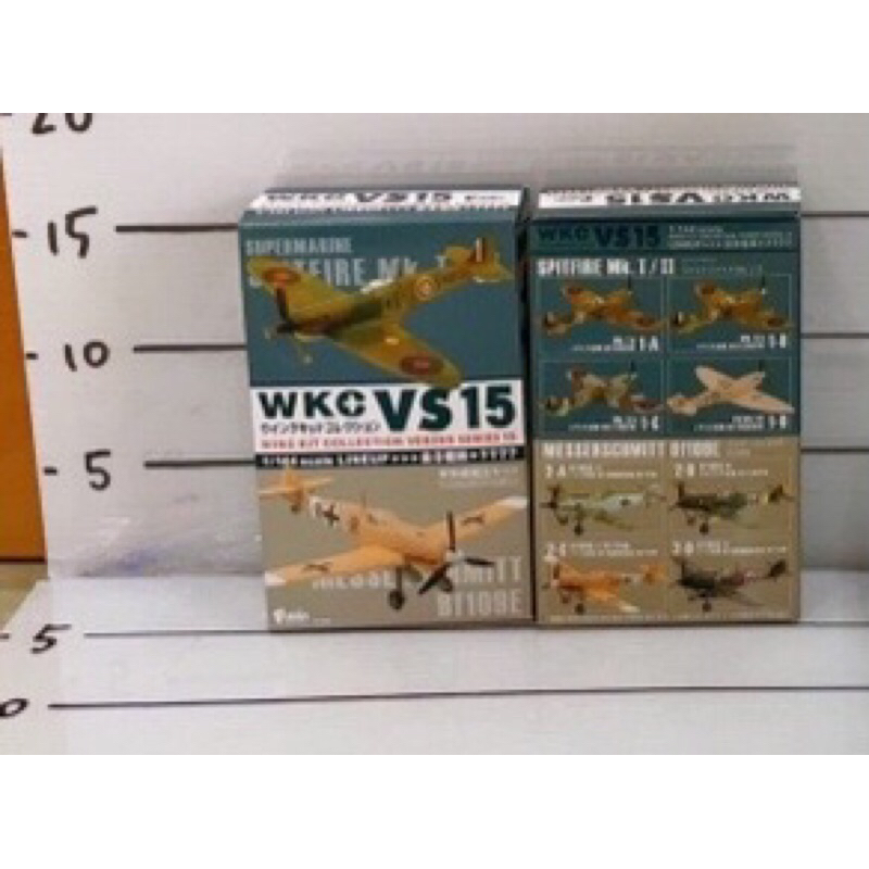 「BUY起來！」1/144 WING KIT 收藏集 VS15 盒玩 噴火戰鬥機 梅塞施密特 F-toys | 蝦皮購物