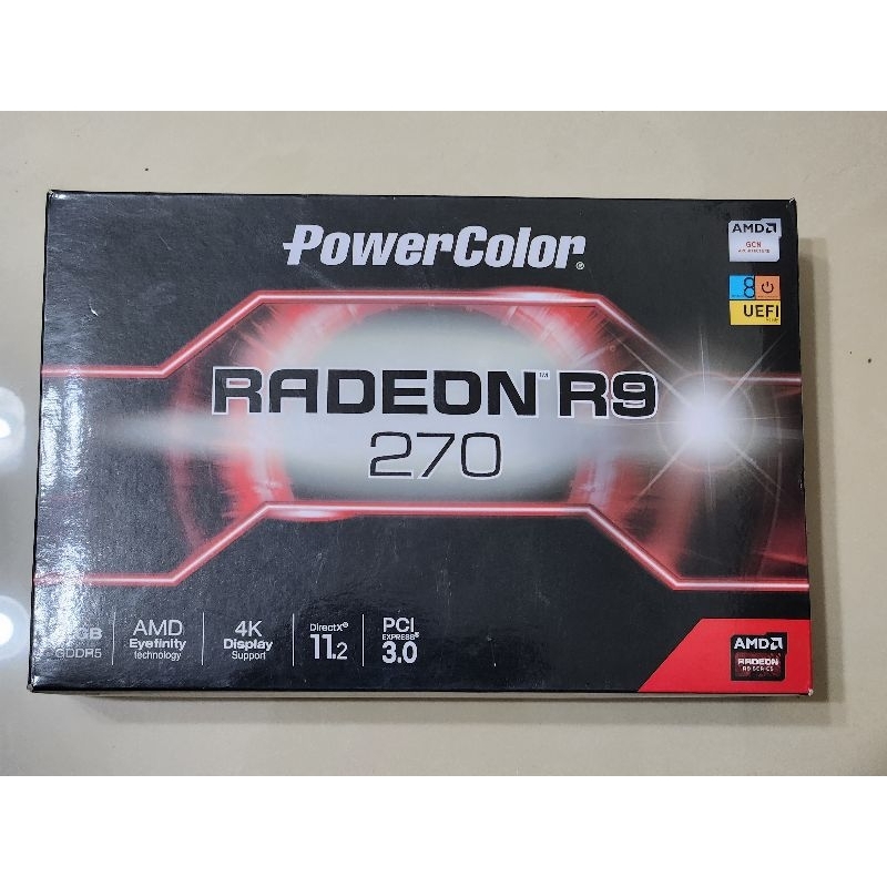 powercolor 撼訊 ATI AMD R9 270 2G 良品 | 蝦皮購物