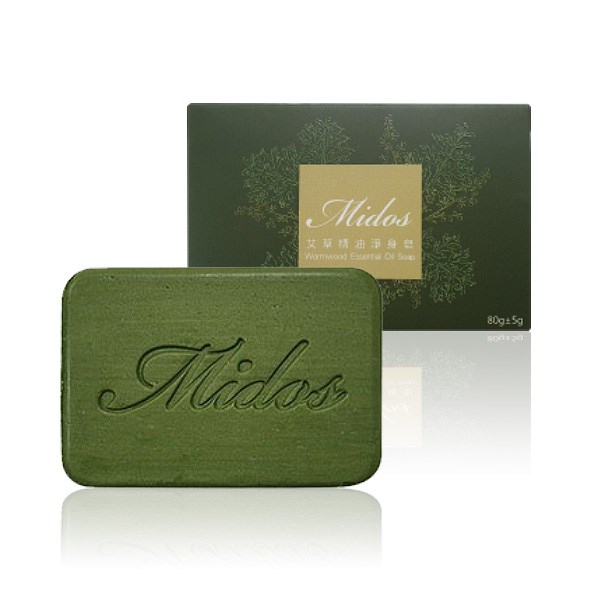 【Midos蜜朵斯】艾草精油皂 艾草皂 艾草精油淨身皂 80g 台灣製造 天然香氣 天然保濕甘油 肥皂 香皂 | 蝦皮購物
