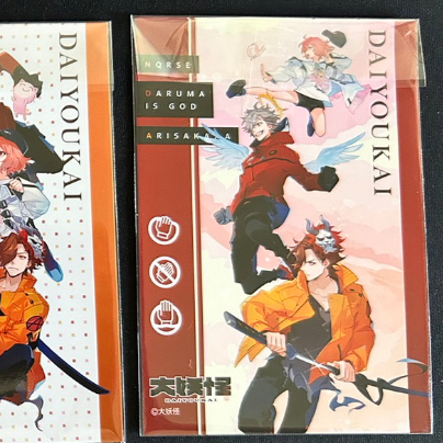大妖怪 羅森 LAWSON 相片卡 相卡 nqrse Arisakaaa だるまいずごっど なるせ 日本合作 徽章 胸章 | 蝦皮購物