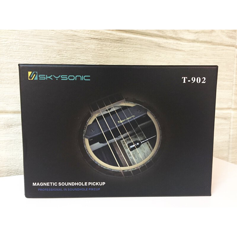 【Uncle Sam】台灣現貨 ! 快速寄送 SKYSONIC 木吉他音孔拾音器 T902 雙系統 專業款 | 蝦皮購物