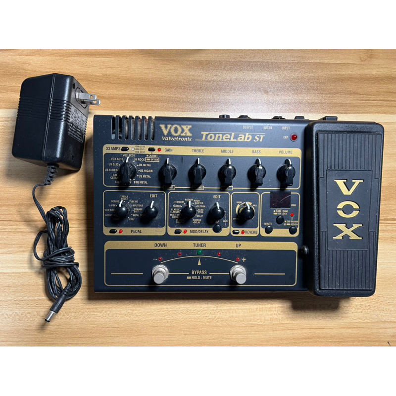 二手VOX ToneLab ST Guitar Multi-Effects Pedal 電吉他 真空管 效果器 | 蝦皮購物