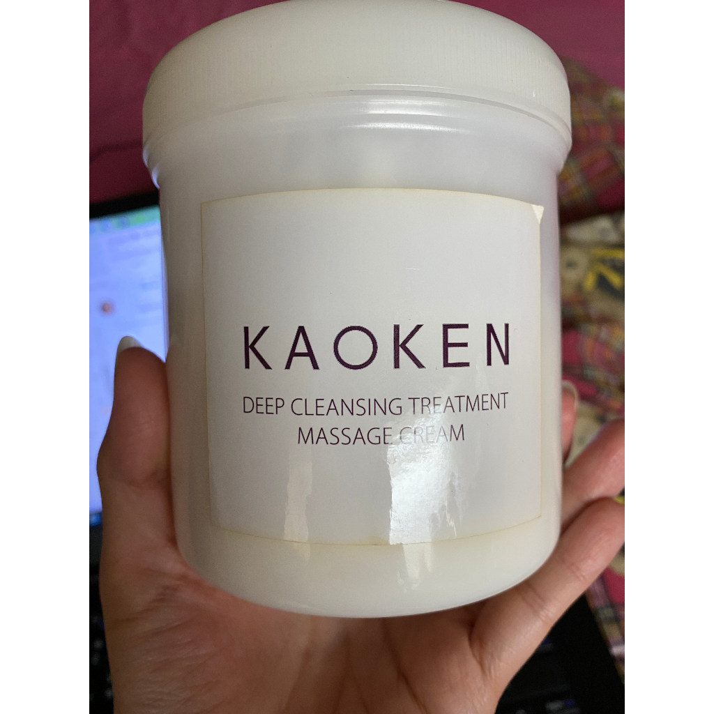 專櫃(高絲)+沙龍品牌(KAOKEN日本顏研)按摩霜(二手) | 蝦皮購物