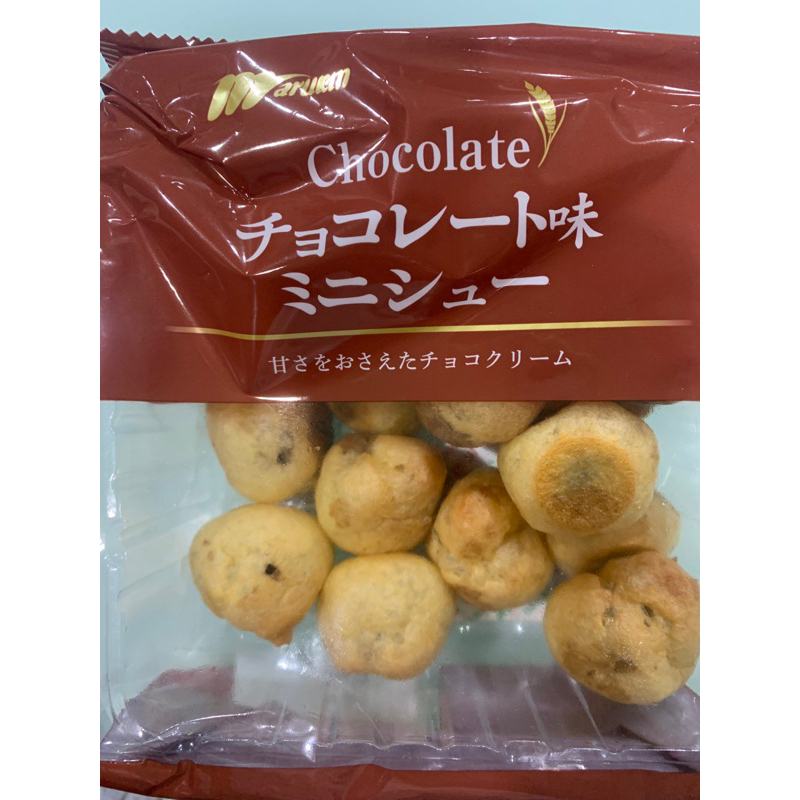 （即期特價）Marukin迷你可可風味泡芙 63g即期 | 蝦皮購物