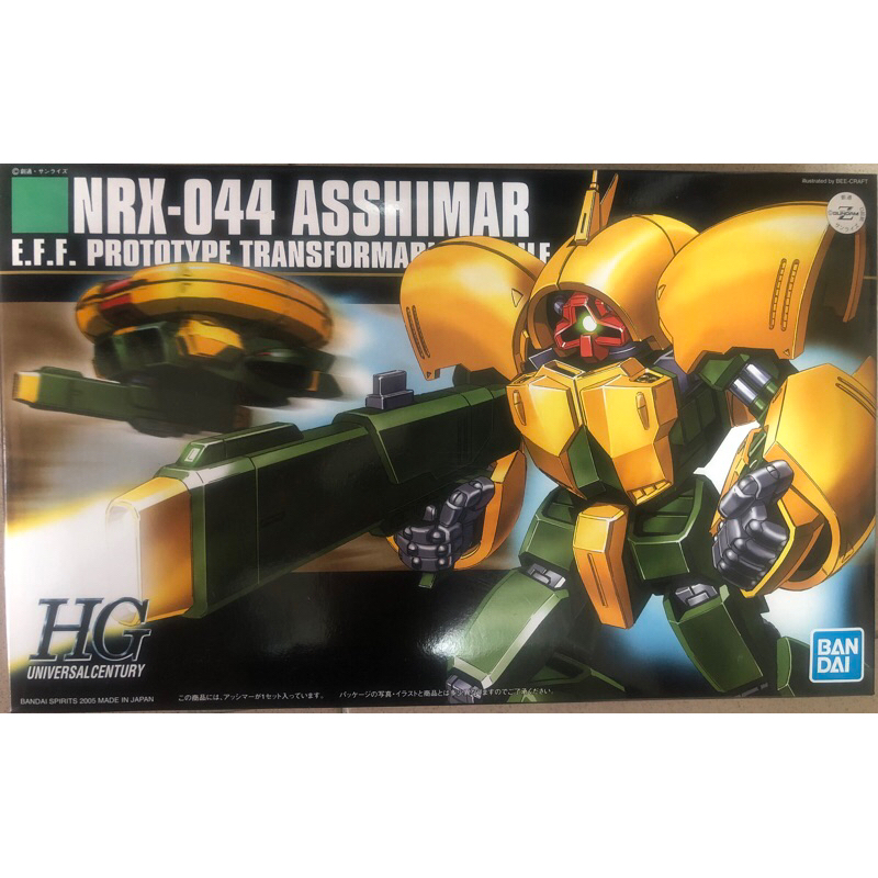 現貨 萬代 BANDAI 鋼彈Z HG HGUC 1/144 NRX-044 Asshimar 阿席瑪 | 蝦皮購物