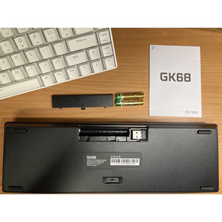 GK68 無線機械鍵盤 藍牙/2.4g 青軸/紅軸/茶軸入門級65%鍵盤 注音 | 蝦皮購物