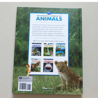 【Disney Press出版】Wonderful World of Animals (Hardcover) | 蝦皮購物