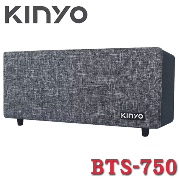【3CTOWN】含稅 KINYO 金葉 BTS-750 布面木質藍牙讀卡喇叭 藍牙5.0 藍牙喇叭 音箱 | 蝦皮購物